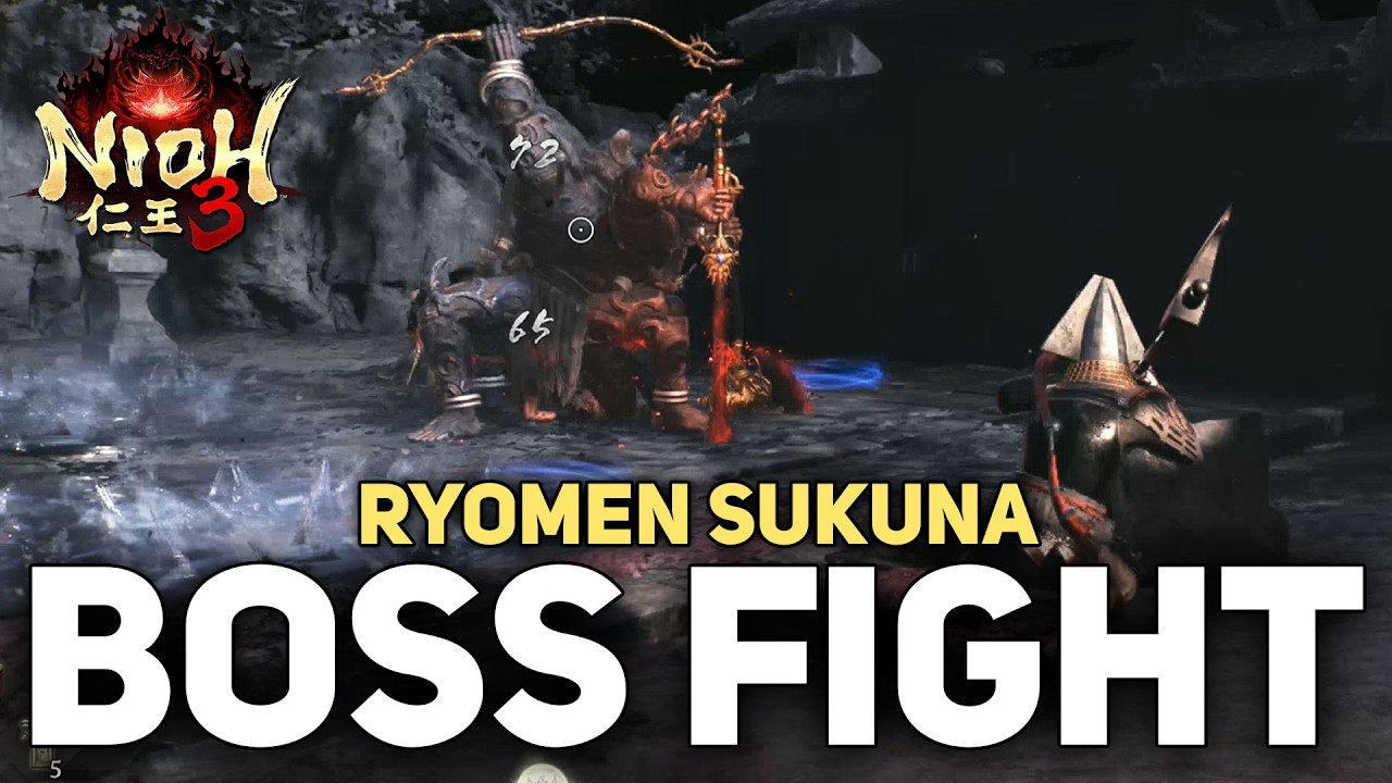 Nioh 3 - Ryomen Sukuna Boss Fight - YouTube