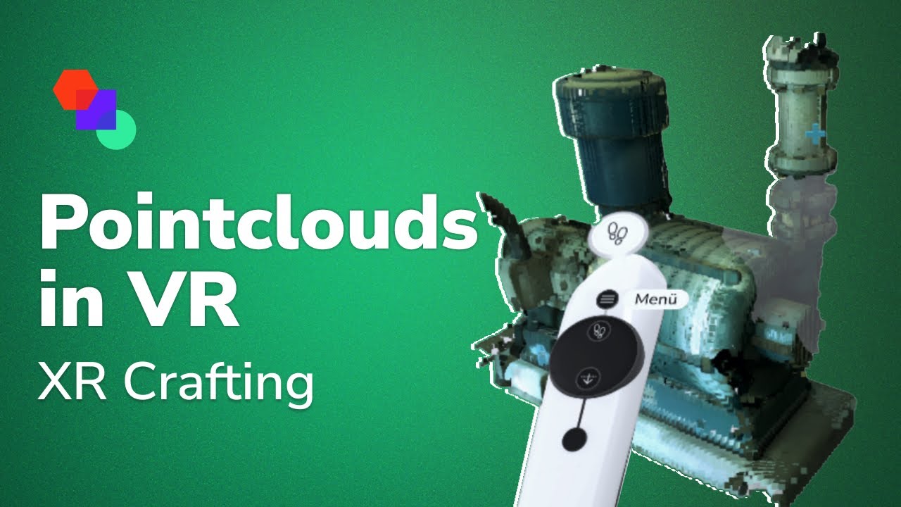 Point clouds in VR - XR Crafting research project - YouTube