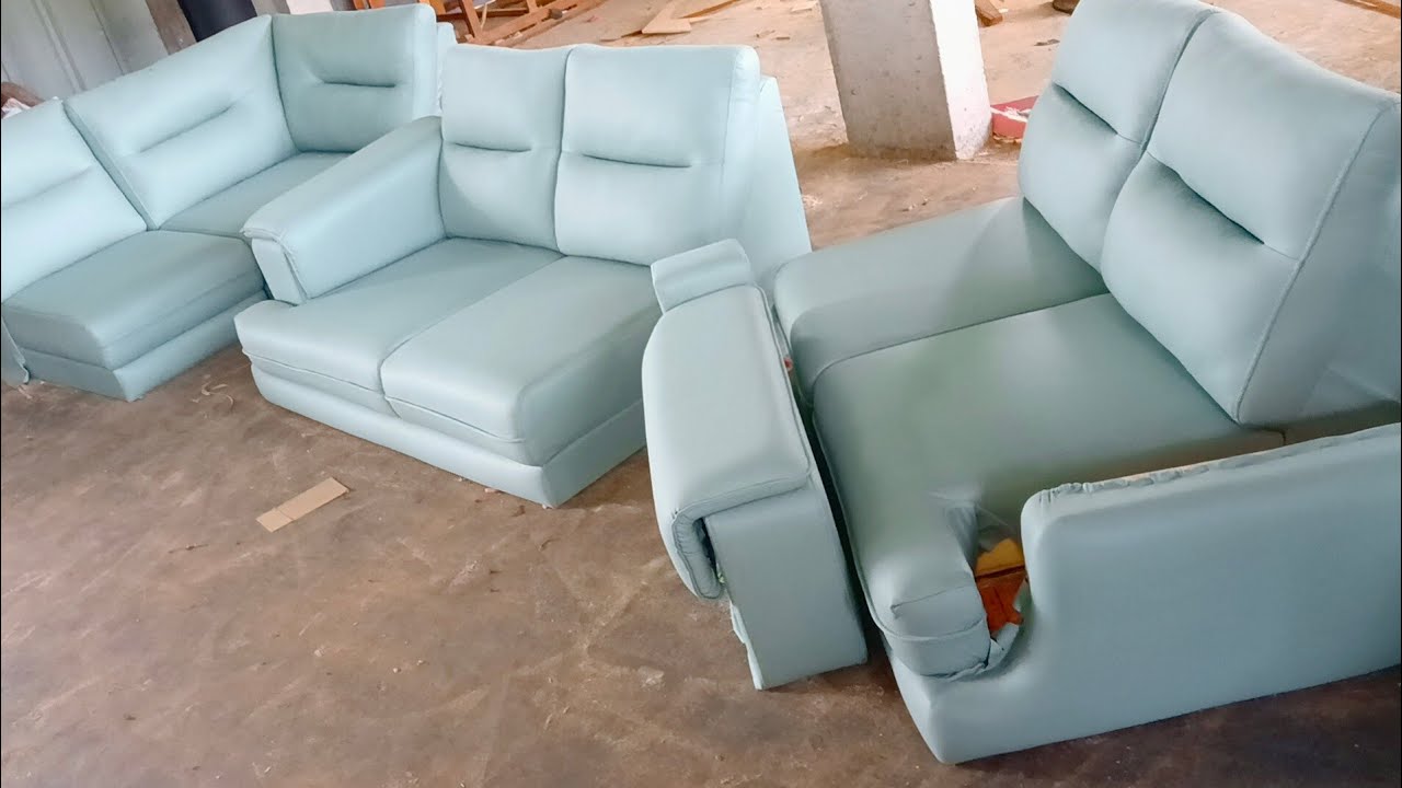 how to make sofa set/latest sofa four seater/stylish furniture by Rajib ...