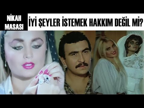 Nikah Masası Türk Filmi | Bahar'ın Lüks İstekleri Ümit'i Zorlar