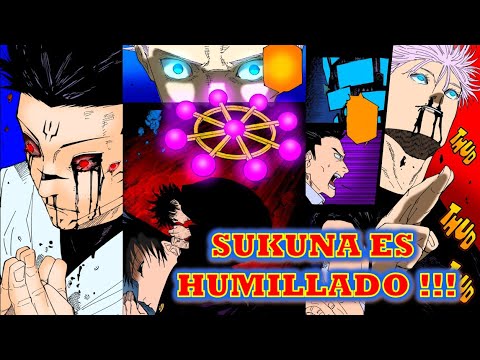 SATORU Gojo Llega a su LIMITE 😱🌌 SUKUNA es DESTROZADO por el VACIO ...