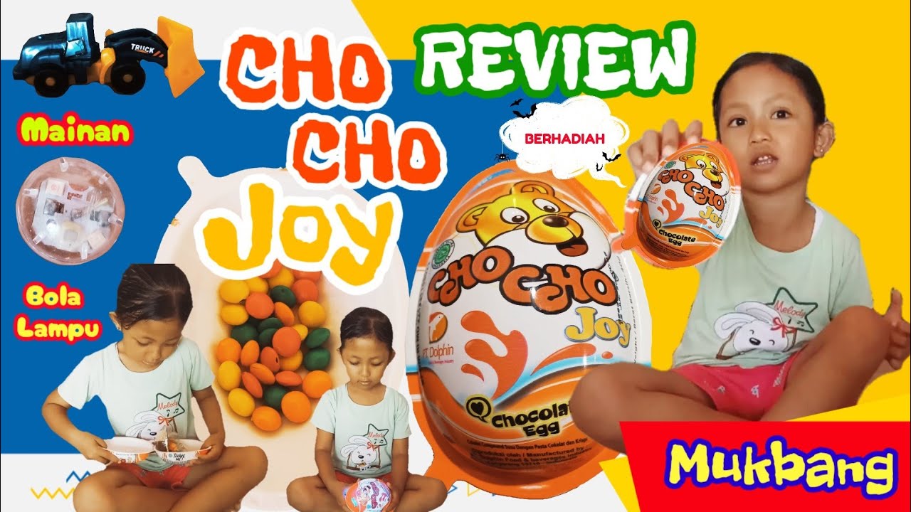 Review Cho Cho Joy Berhadiah Mainan I Egg Surprise I Chocolate Egg ...