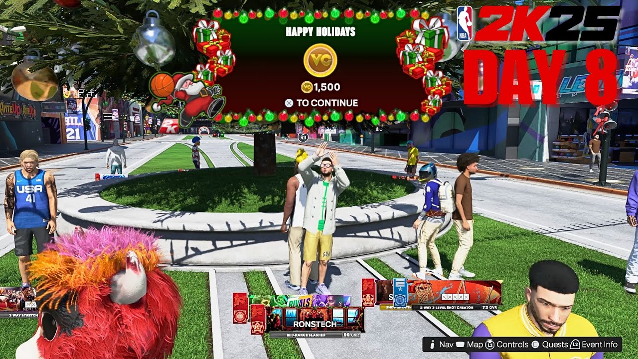HOW TO CLAIM YOUR 12 DAYS OF GIVING IN NBA 2K25 - DAY 8 - YouTube