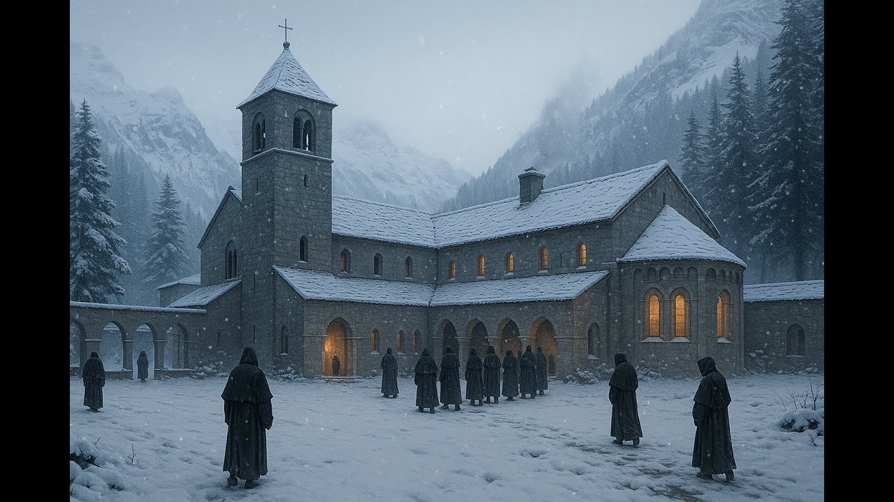 ️ SNOWY MONASTERY — Gregorian Chant from the Alpine Silence - YouTube