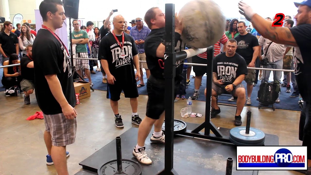 Ben Thompson Wins the 2013 Iron Label Strongman - YouTube