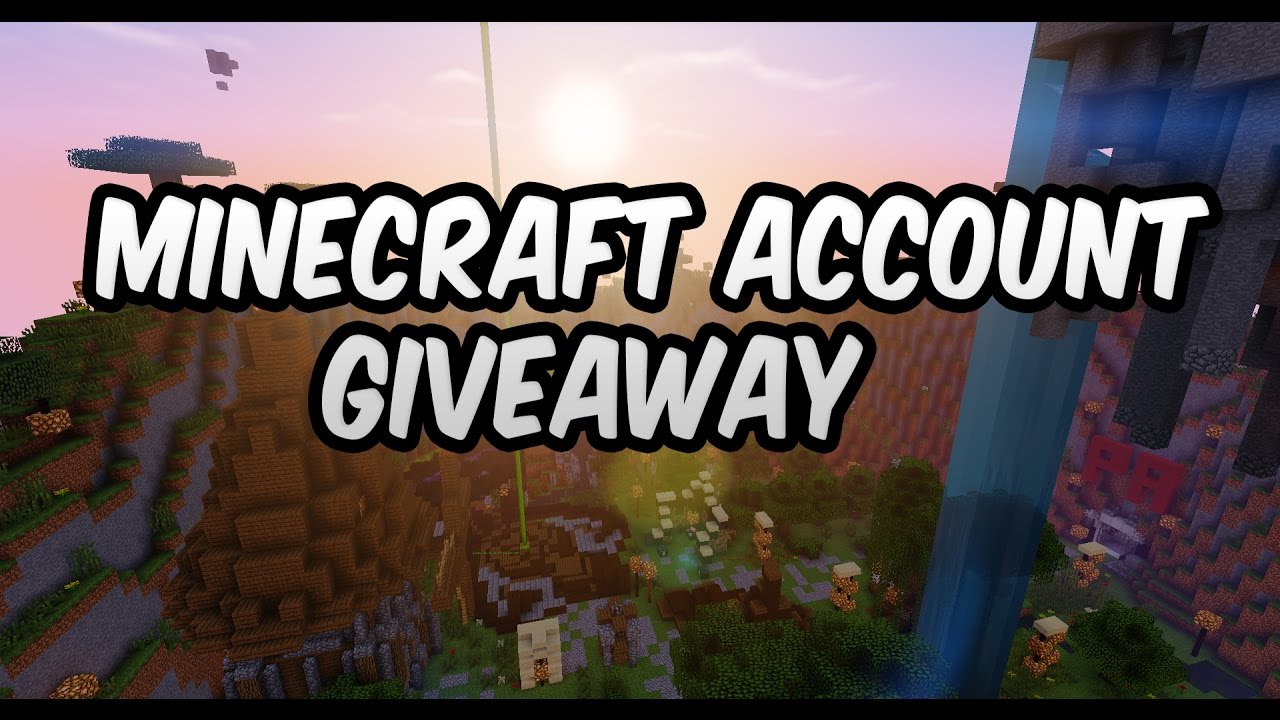 MINECRAFT ACCOUNT GIVEAWAY? (bluealts) - YouTube