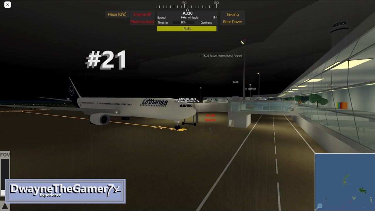 Gameplay #21 | Roblox Pilot training flight simulator - YouTube