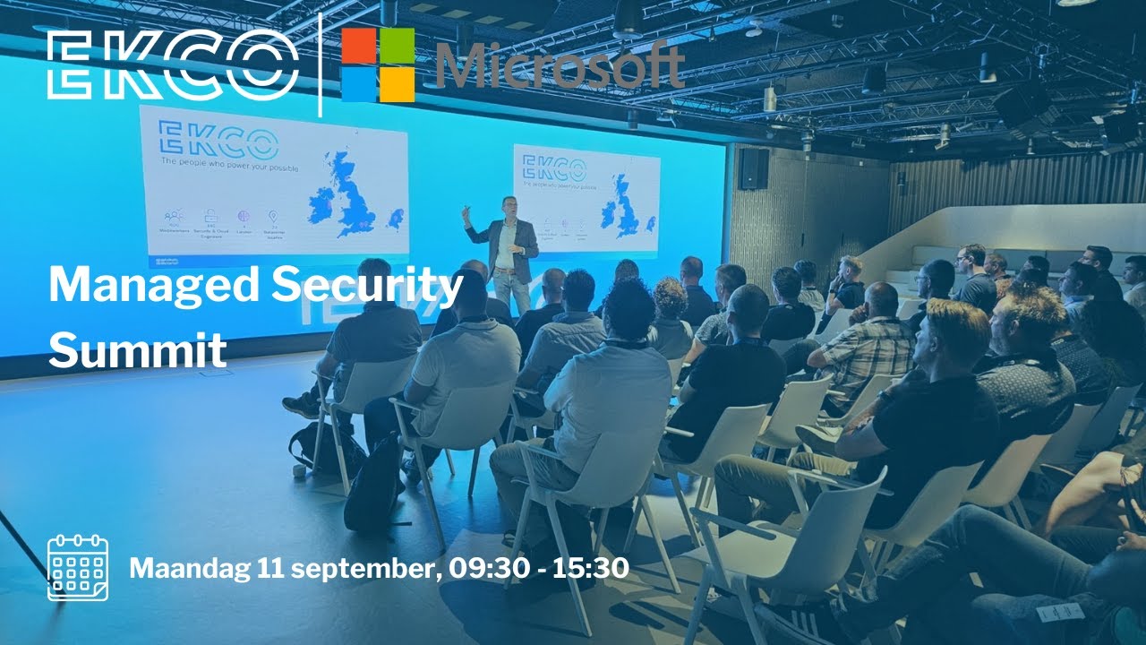 [NL] Keynote Managed Security Summit 2023 - YouTube