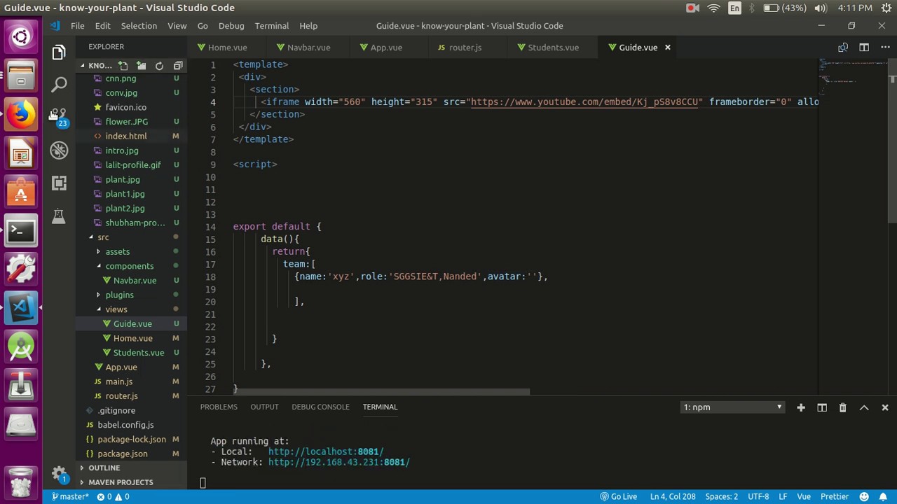 how to add video in vue - YouTube
