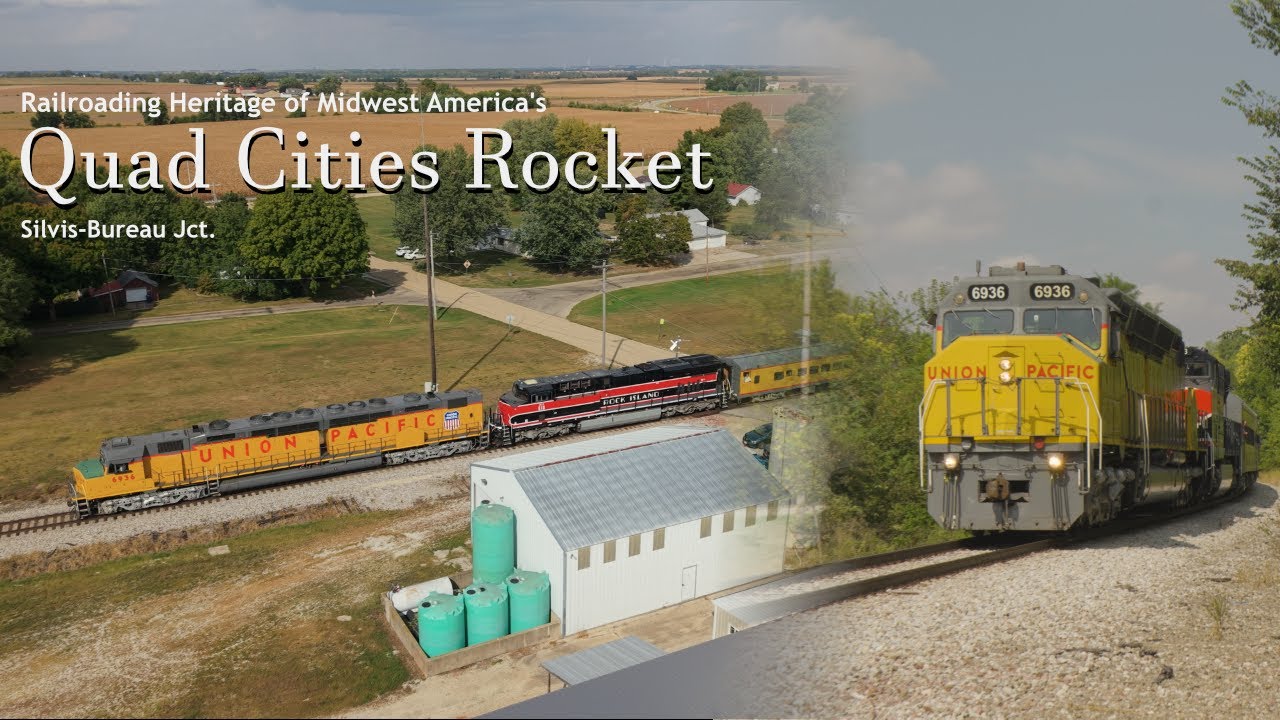 A Centennial on the mainline once more! UP 6936 on RRHMA's Quad Cities ...