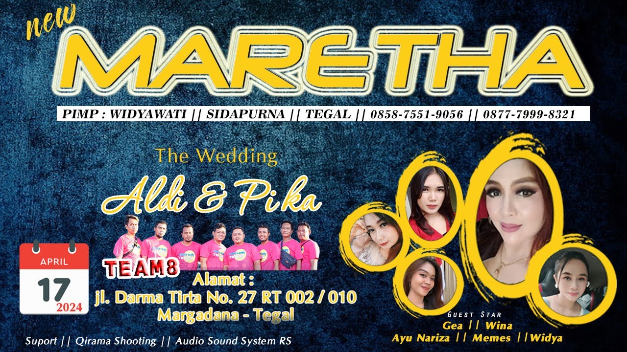 NEW MARETHA LIVE SIDAPURNA - TEGAL (MALAM) - YouTube