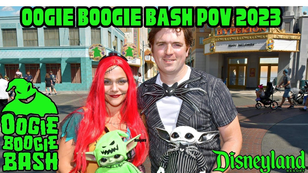 Oogie Boogie Bash 2023 | Disney Villains, Villains Grove, Treat Trails & Parade [POV] - YouTube
