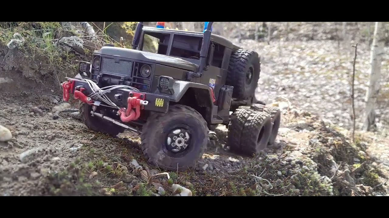 WPL B36-3 UND WPL B16 OHNE TRAILER - YouTube