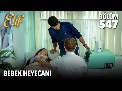 Zeynep ve Selim bebeklerinin kalp atışını dinliyor 🥰 | Elif 547. Bölüm