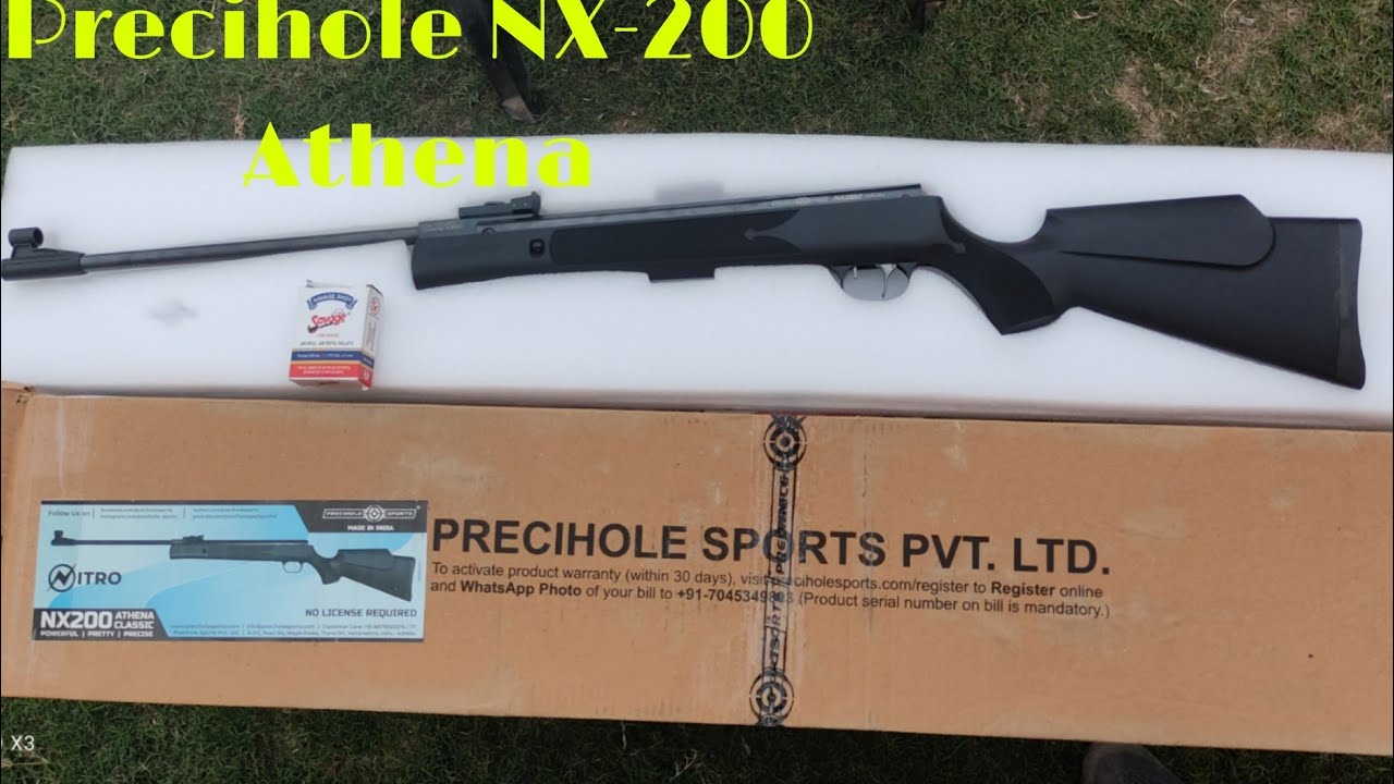Unboxing - Precihole NX200 Athena Air Rifle - YouTube