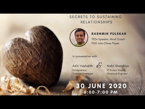 Secrets To Sustaining Relationships | Rashmin Pulekar (Live) - YouTube