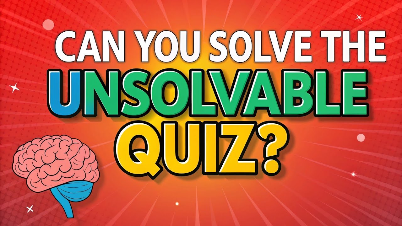 CAN YOU SOLVE THE UNSOLVABLE QUIZ?#quiz #grammarquiz - YouTube