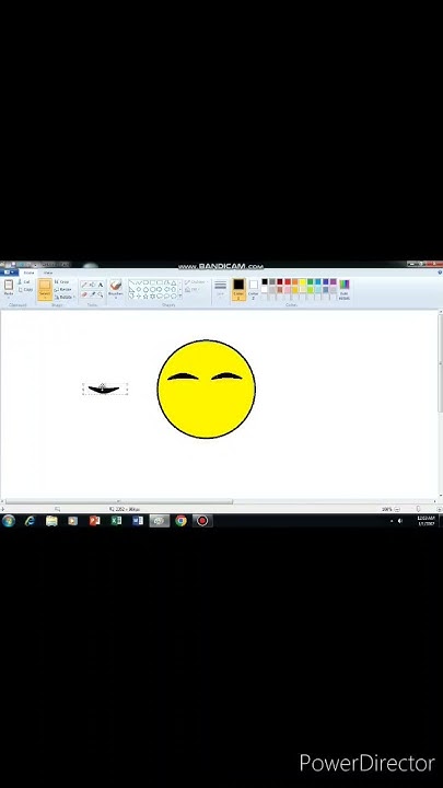 How to make computers love emoji Paint #drawing #painting #mspaint # ...