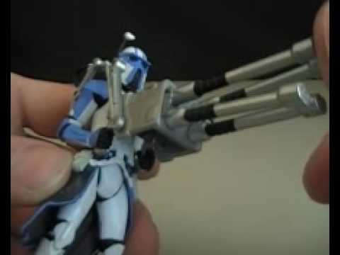 Star Wars Arc Trooper Heavy Gunner Review - YouTube