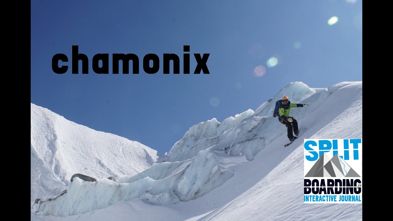splitboard touring chamonix - YouTube