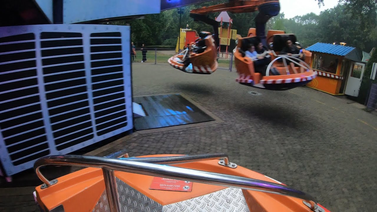 🎠 Spinning Vibe - Walibi Holland On-Ride (2022) - YouTube