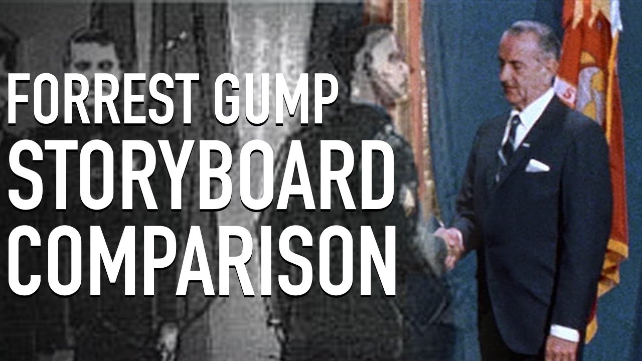 From Art To Film: Forrest Gump Storyboard Comparison - YouTube