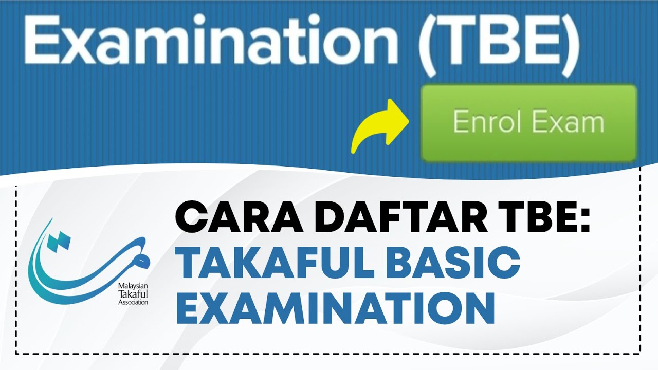 CARA DAFTAR TBE - TAKAFUL BASIC EXAMINATION - YouTube