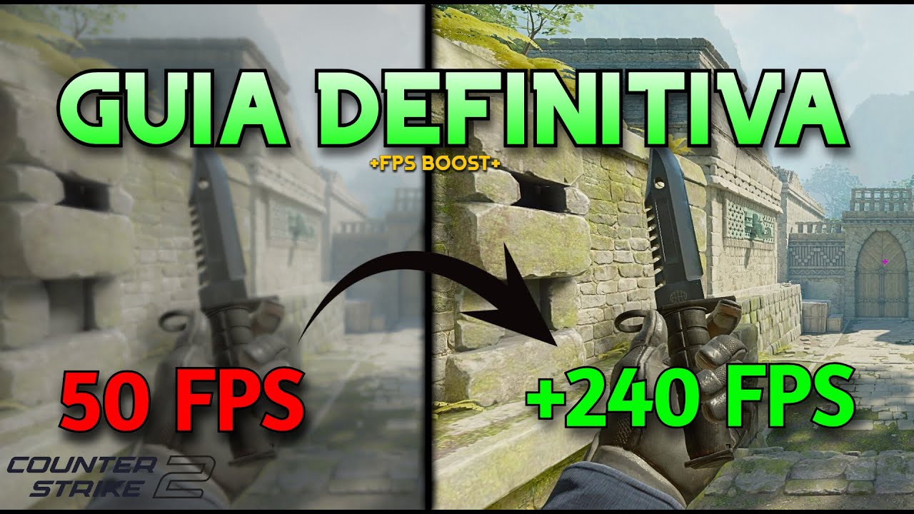 GUIA DEFINITIVA PARA DUPLICAR TUS FPS EN CS2 | Es Perfecta (+fps, -lag ...
