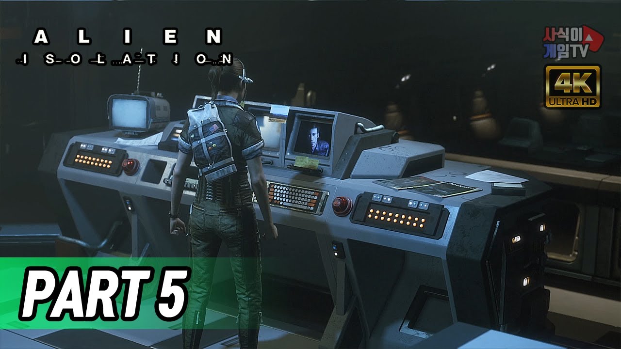 에일리언 아이솔레이션ㅣPART 05ㅣAlien Isolation 4k 60fps - YouTube