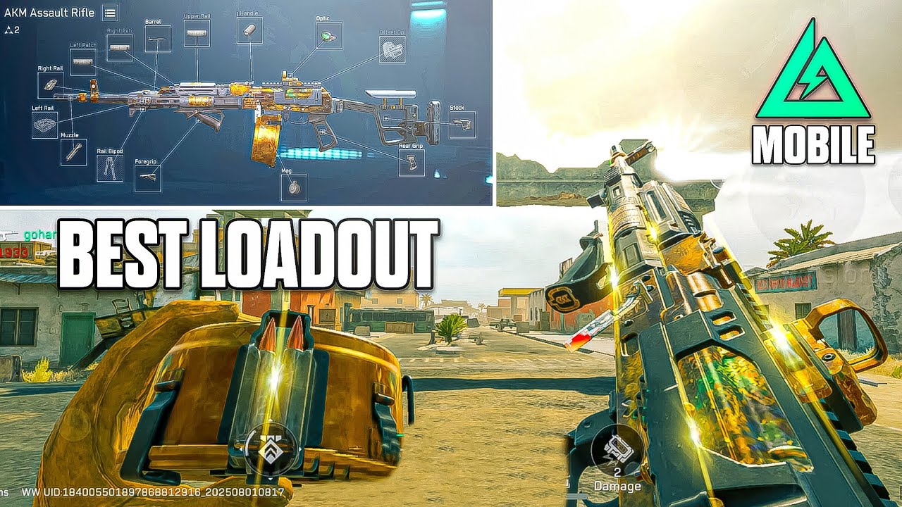 Delta Force Mobile: Best AKM Loadout (Zero Recoil + Damage Build) - YouTube