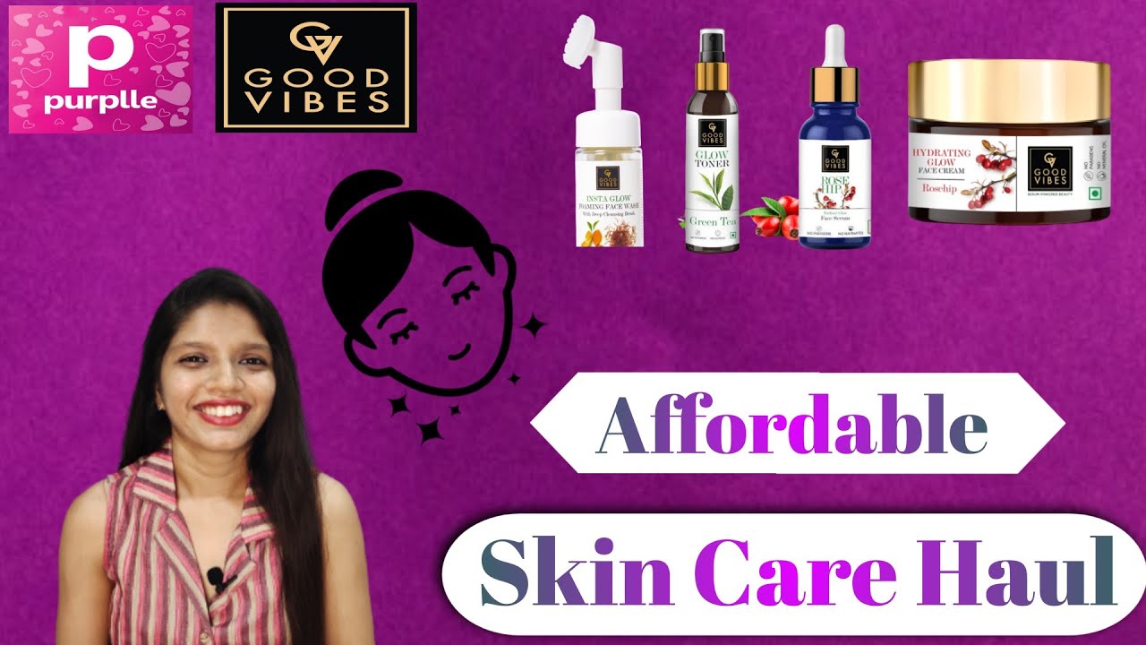 Good Vibes Skin Care Haul | Good Vibes Skin Care Haul 2023💜 ...