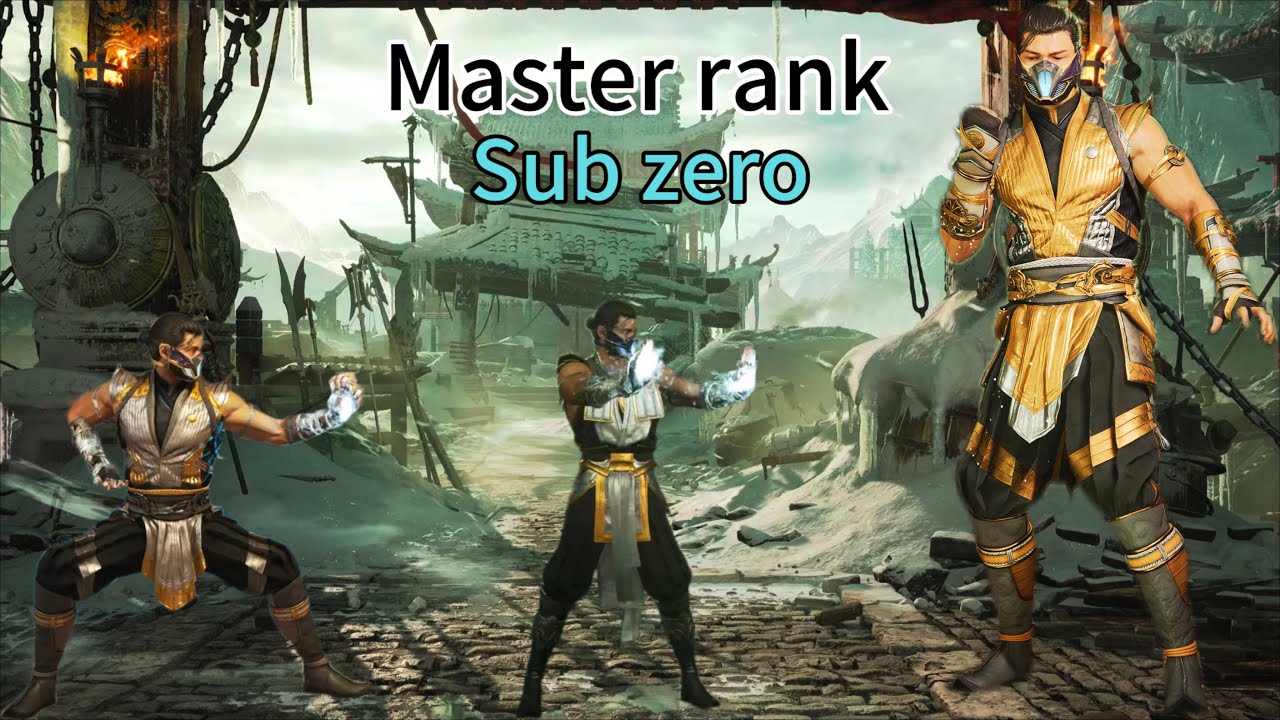 Master rank sub zero - YouTube
