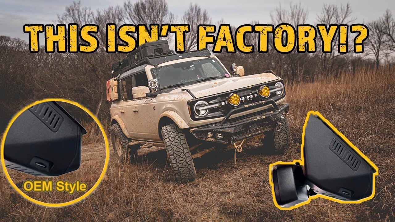 The Cleanest Dash Cam Install for the Ford Bronco (Front & Rear) - YouTube