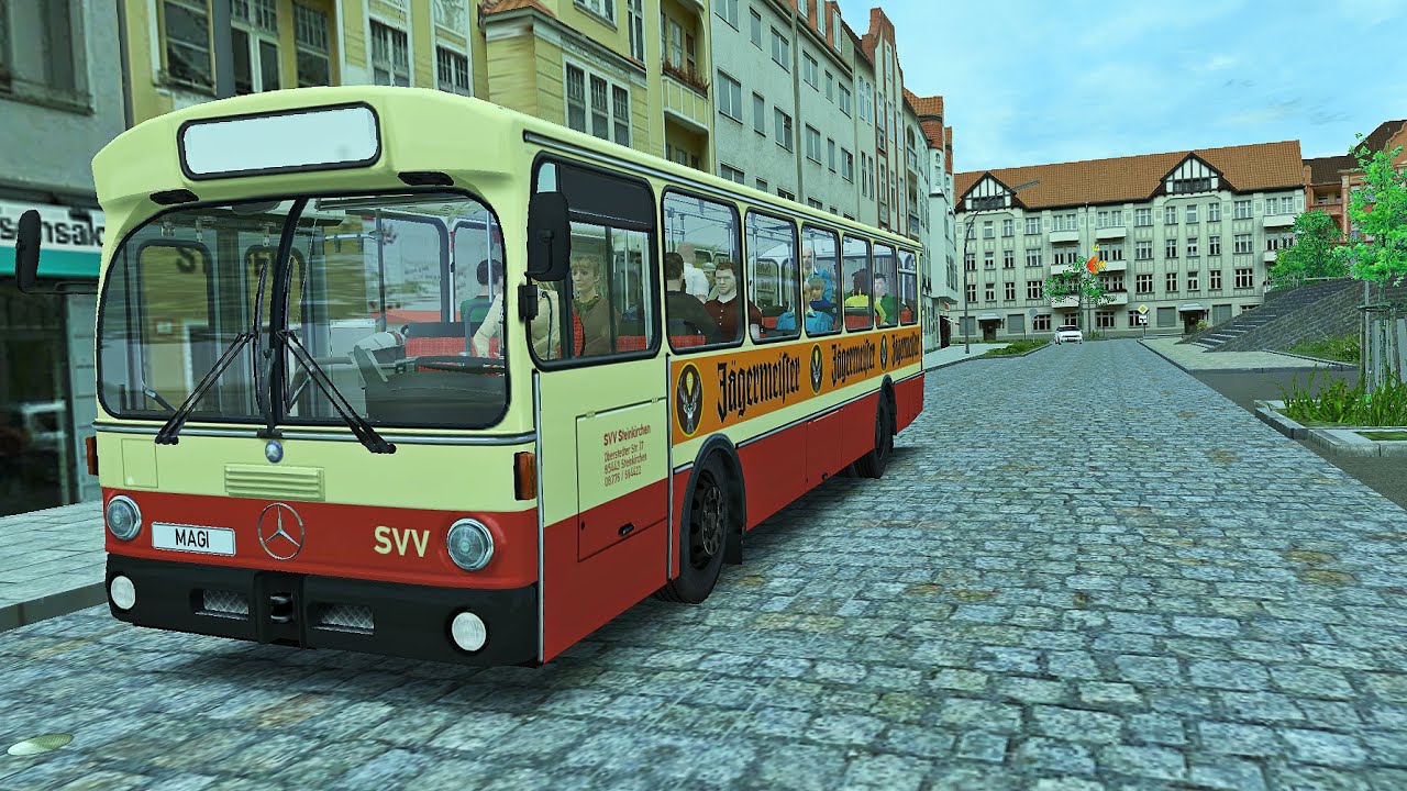 OMSI 2 - Mercedes-Benz O305 1982 - Steinkirchen V2 - Line 14 - YouTube