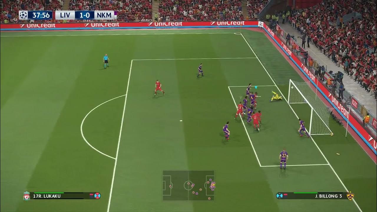 LIVERPOOL FC VS NK MARIBOR PES2018 Champions League Group Stage 1 - YouTube