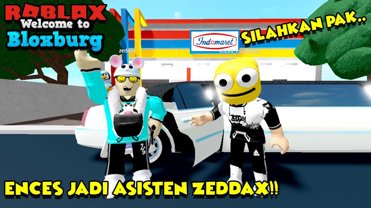 ZEDDAX MENANG LOMBA INDOMARET, ENCES MELAYANI ZEDDAX..!! - Roblox ...