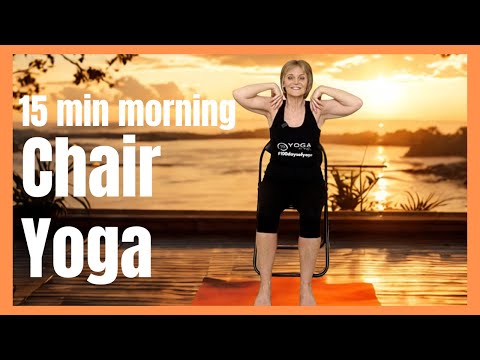 Beginner Chair Yoga for Mornings (15-Min Class) | Senior-Friendly & Great for Flexibility
