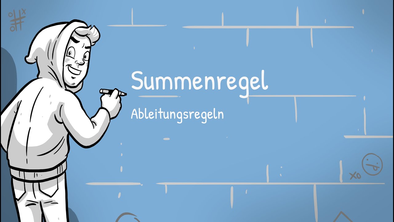 Grundlagen der Differentialrechnung - Ableitungsregeln - Summenregel ...