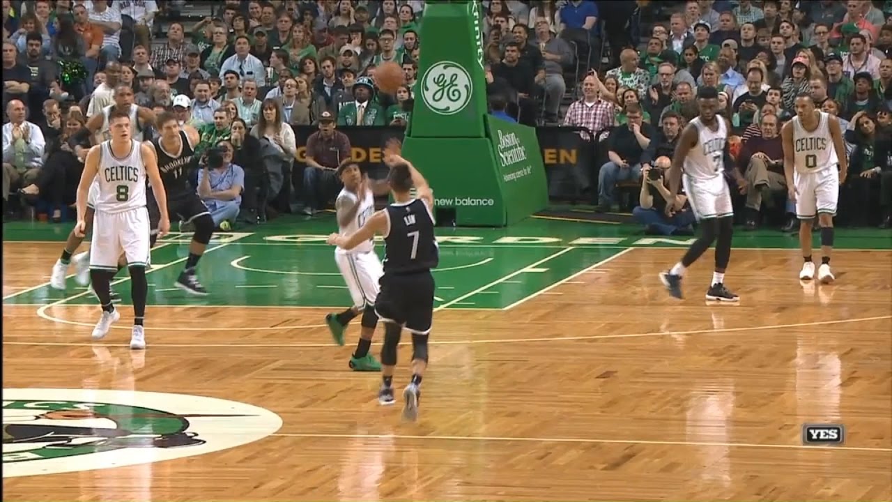 Jeremy Lin Highlights - 4/10/17 Nets at Celtics - YouTube