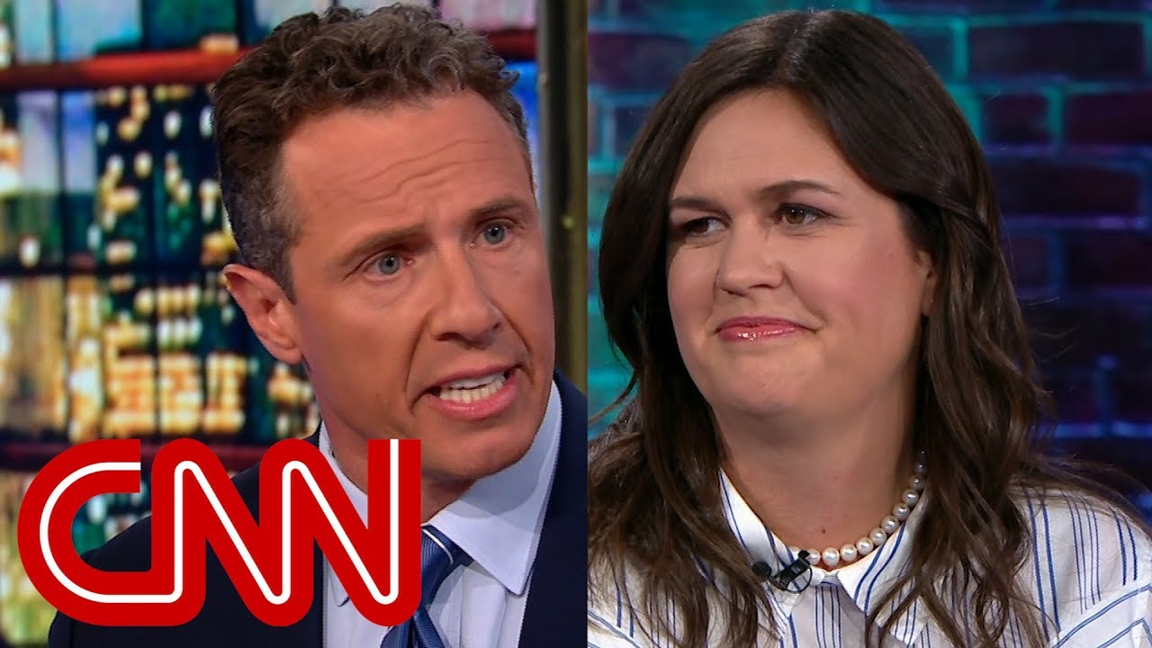 Watch Chris Cuomo's full interview with Sarah Sanders - YouTube