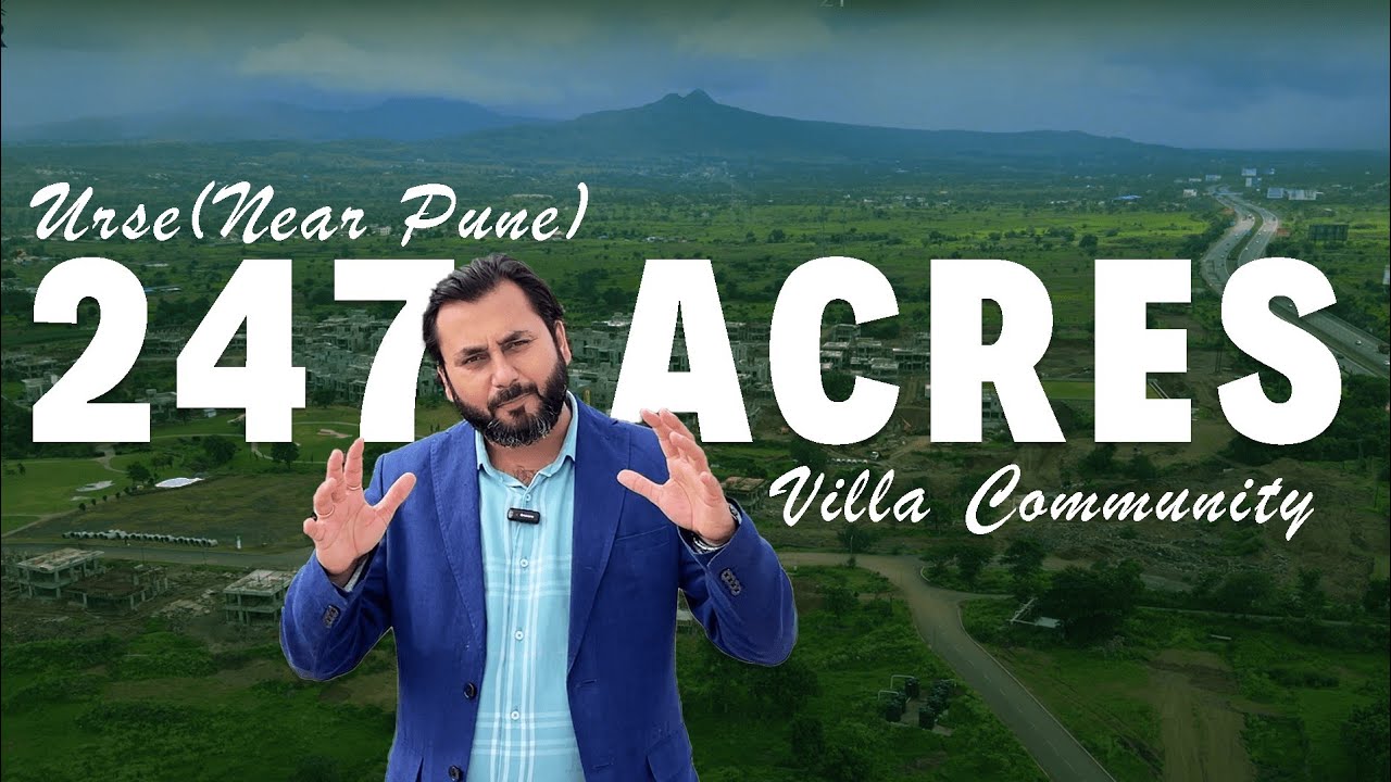 247 Acres Township | 1000 Villa | 3/4/5 BHK | Urse | Pune - YouTube