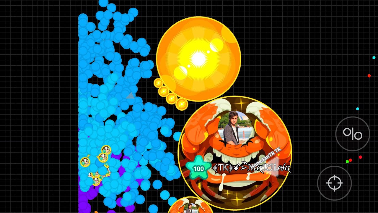 BIGGEST IMPOSSIBLE BAIT?/ AGARIO MOBILE BEST MOMENTS/ INSANE BAITS ...