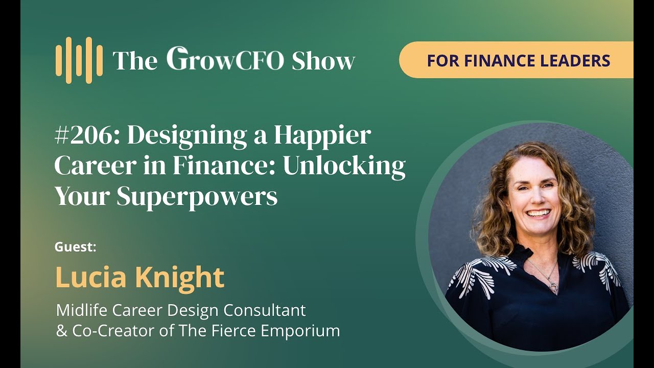 Episode 206 Designing a Happier Career in Finance: Unlocking Your ...