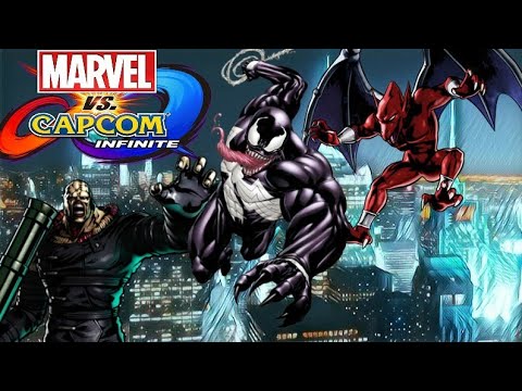 Marvel Vs Capcom: Infinite Venom, Nemesis, and Firebrand Character ...