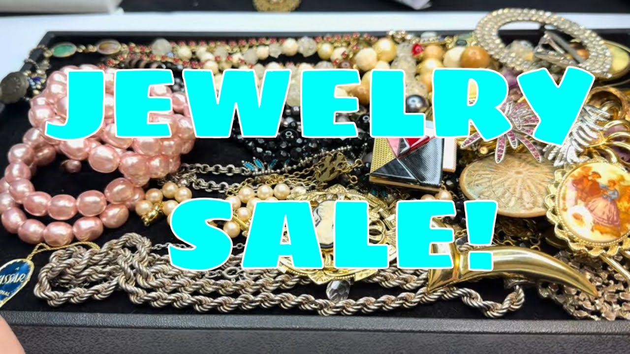 Vintage Jewelry Clearance Sale! Last Chance On Brooches, Earrings ...