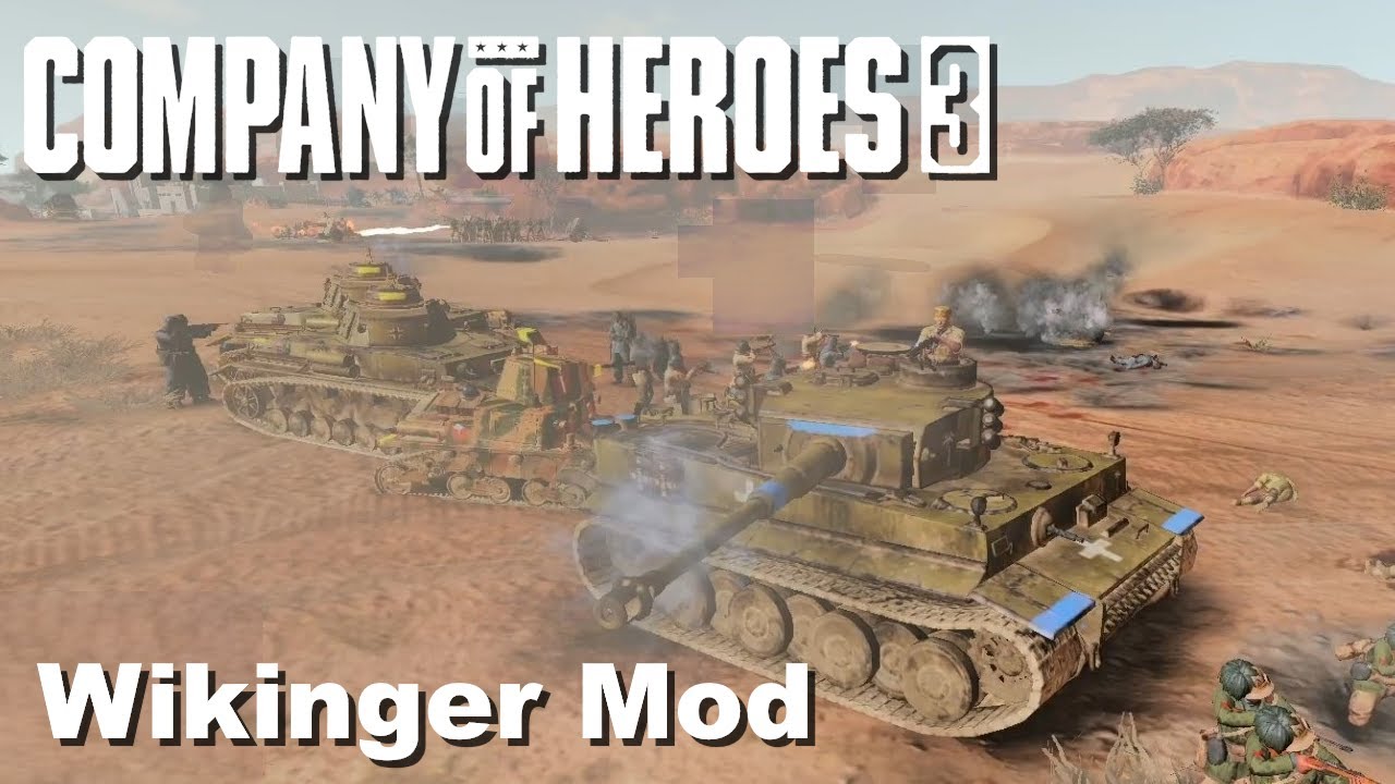 [Company of Heroes 3] Wikinger Mod 1.1.9 - YouTube