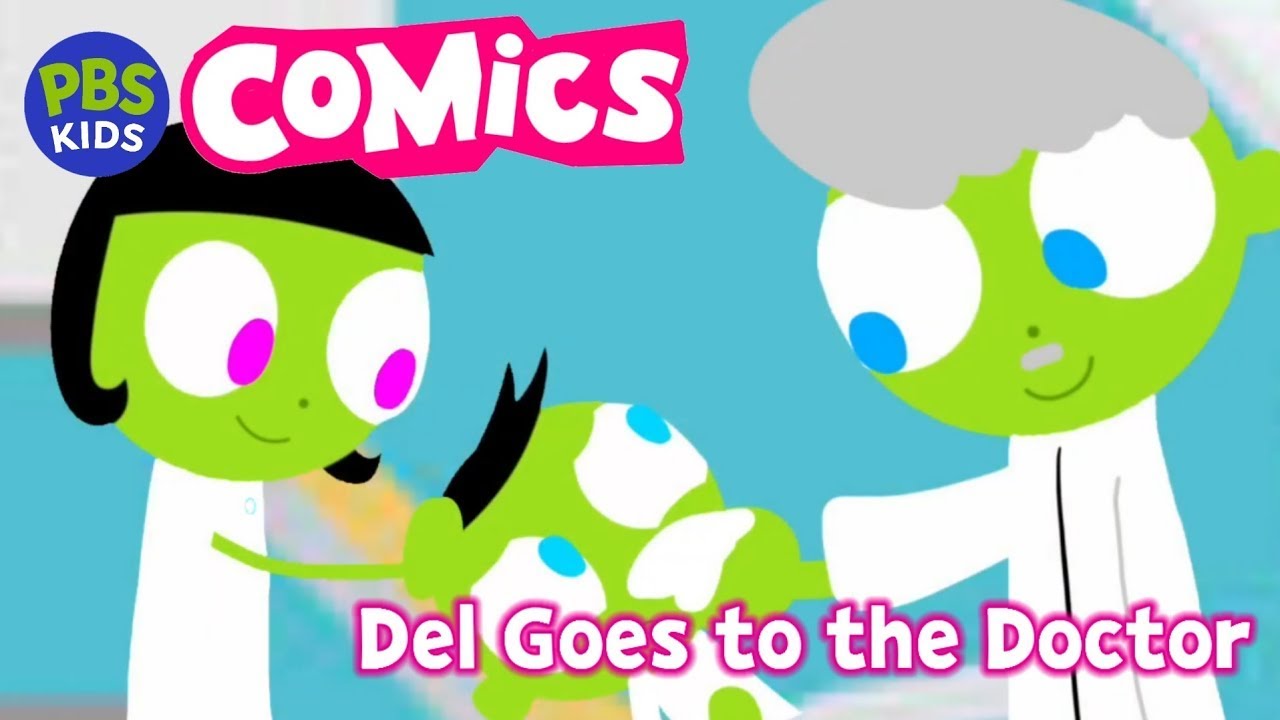 PBS Kids Comics - Del Goes to the Doctor - YouTube