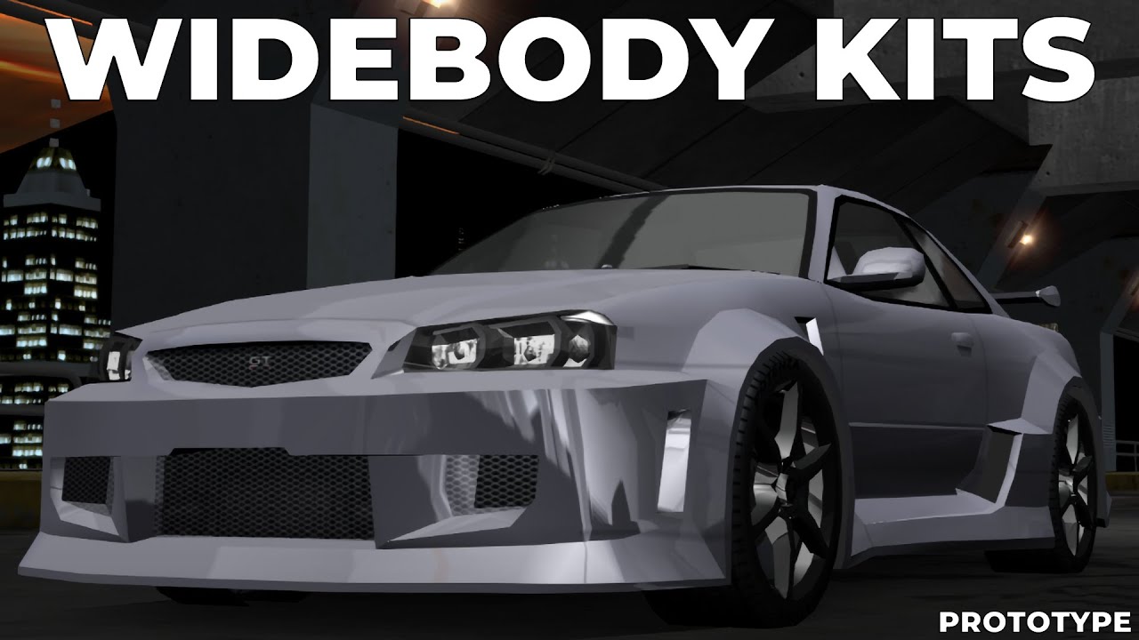 Need for Speed Underground Prototype - All Widebody Kits - YouTube