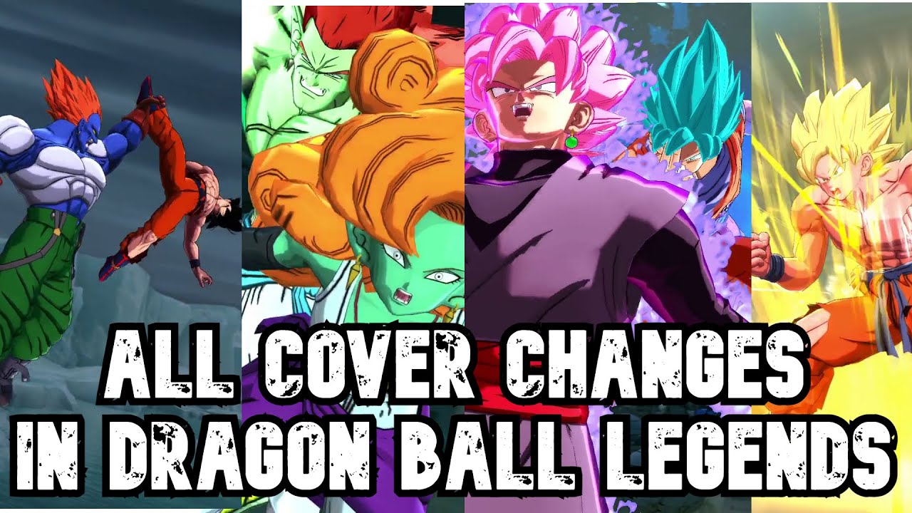 ALL Cover Changes In Dragon Ball Legends! - YouTube