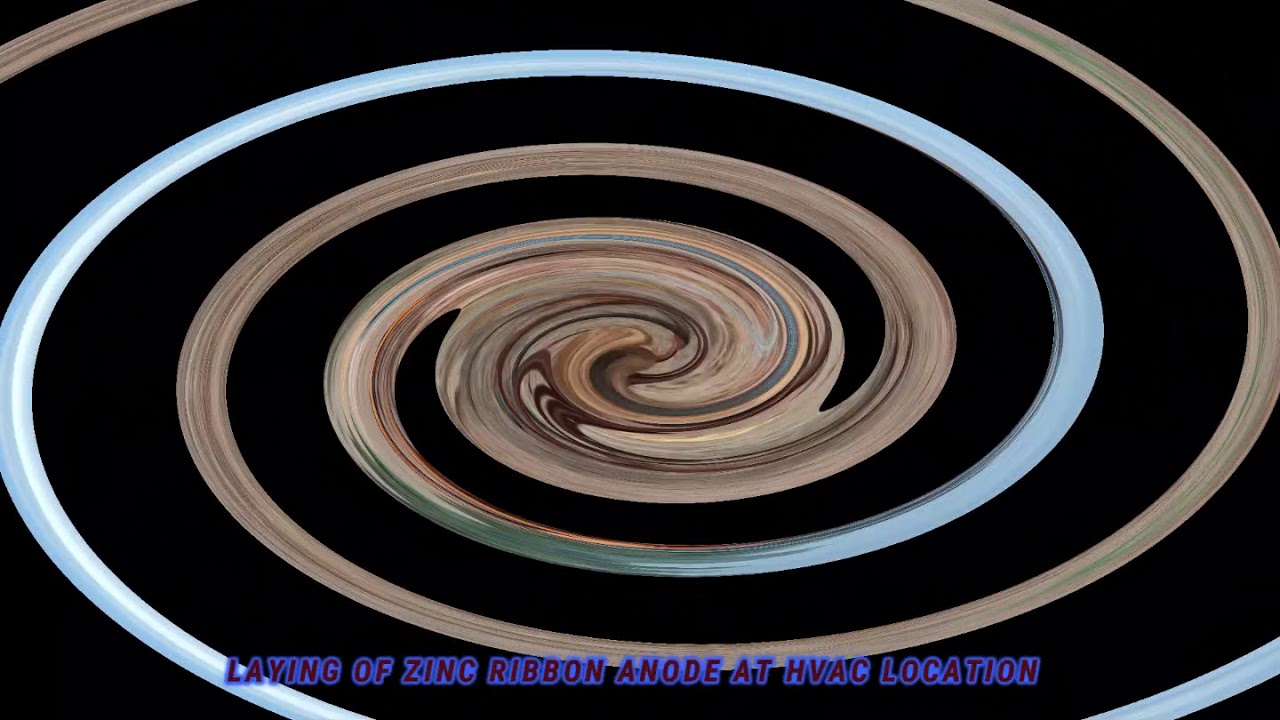 Cathodic Protection system Laying of Zinc Ribbon Anode at HVAC Location ...